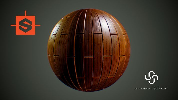 Stylized Wood Floor | Substance Designer Tutorial