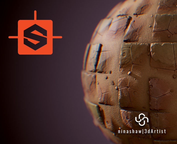 Stylized Tiles in Sand - Substance Designer Tutorial