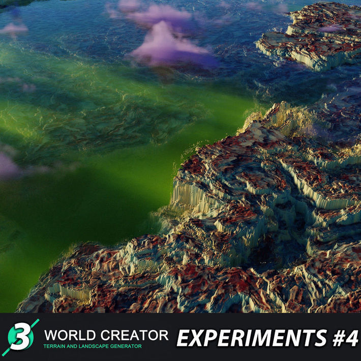 World Creator 3. Alpha.(build from 2 oct-2020) Experiments #4