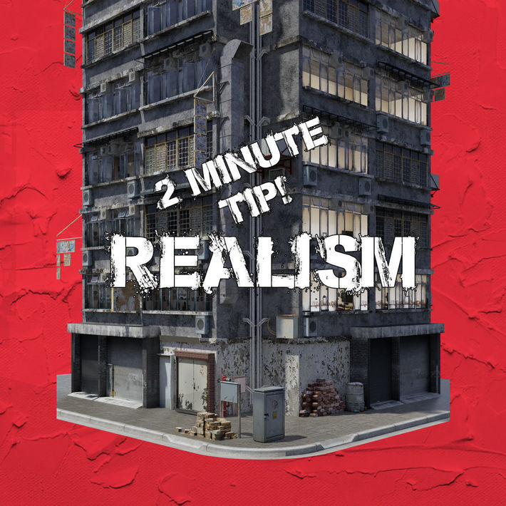 More realistic urban scenes