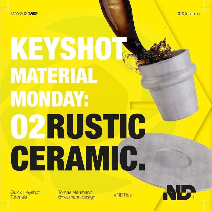 Keyshot Material Tutorial #2: Rustic Ceramic