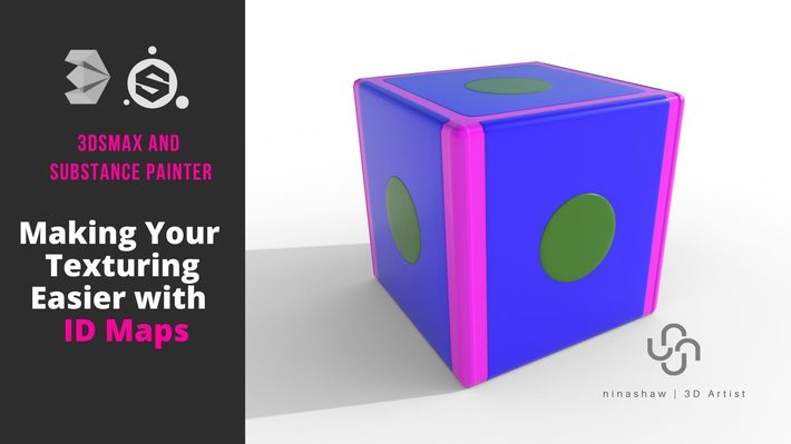 Make your Texturing Easier with ID Maps in Substance Painter