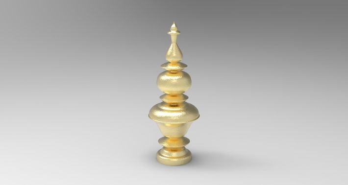 Kalash with Lathe Modifier