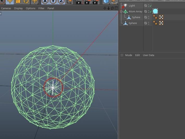 How to quickly achieve the C4D in the wireframe rendering (2) | CGTrader
