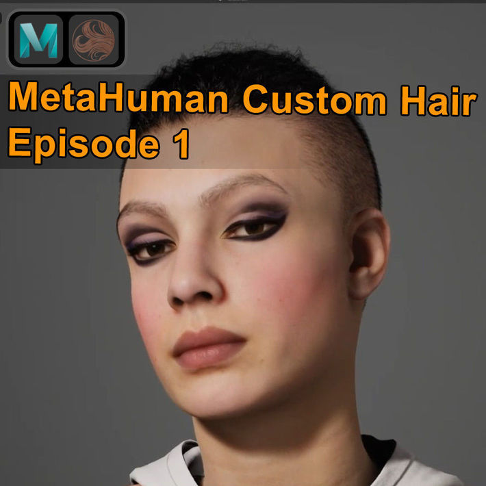 Ornatrix / Maya: Create a Character Hairstyle for Meta Human | Episode 1