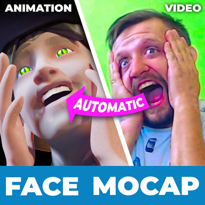 Markerless face motion capture from a video file with Deepmotion and ...