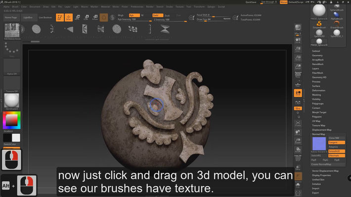 “How to use InsertMesh+Brush+that+contains+UV+coordinates+texture ...