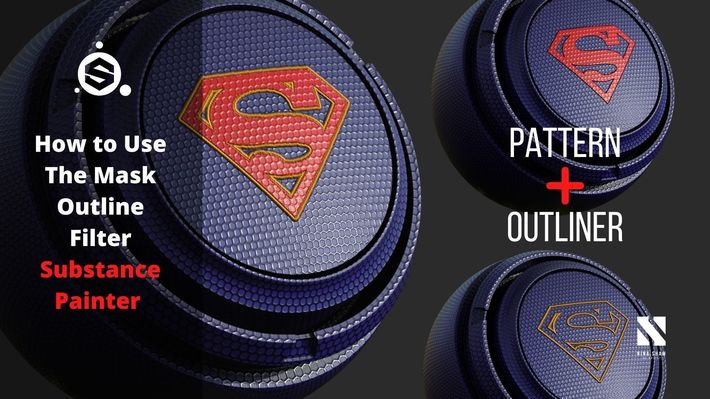How to use The Mask Outline Filter in Substance Painter