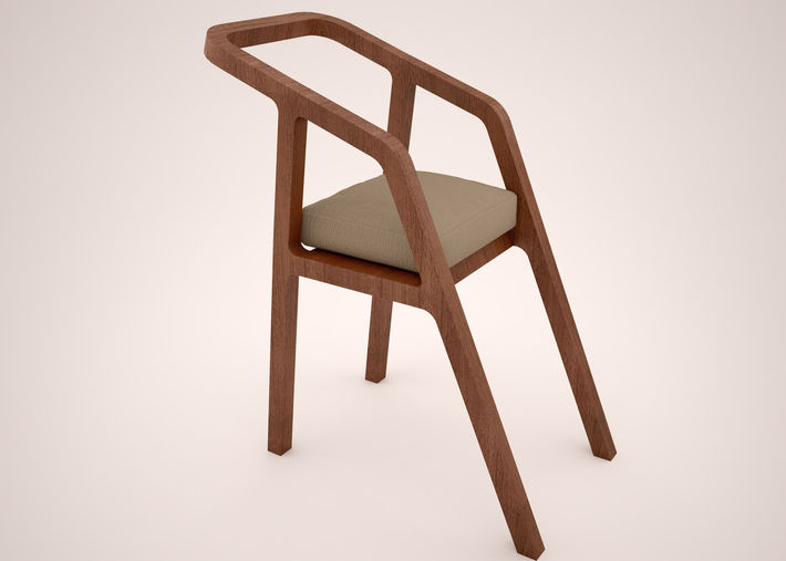 How to model a simple chair
