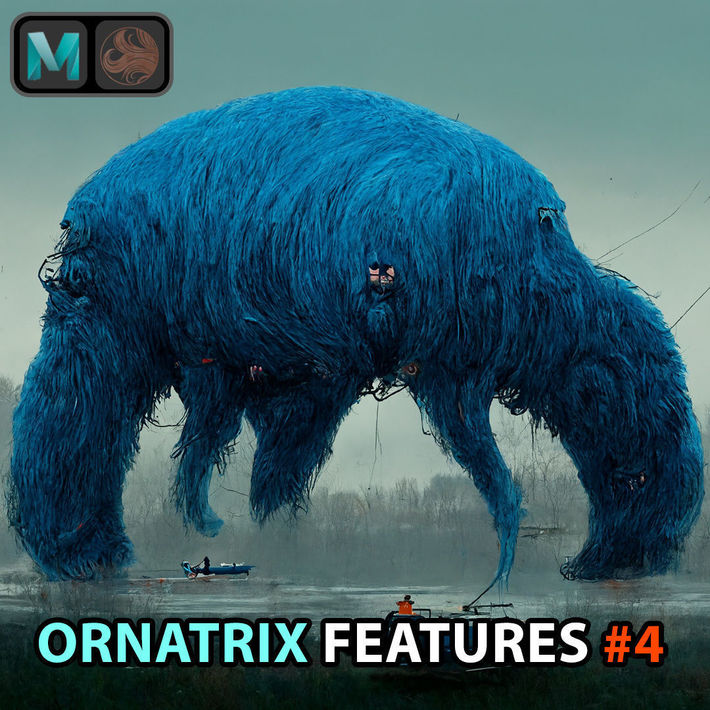 Ornatrix Features #4 - Parting Brush(Maya)