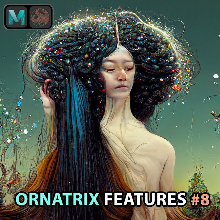 Ornatrix Features #8 - Drawing HairMesh in Maya.