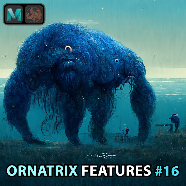 Ornatrix Features #16 - Algorithms of combing in Edit Guides(Maya)