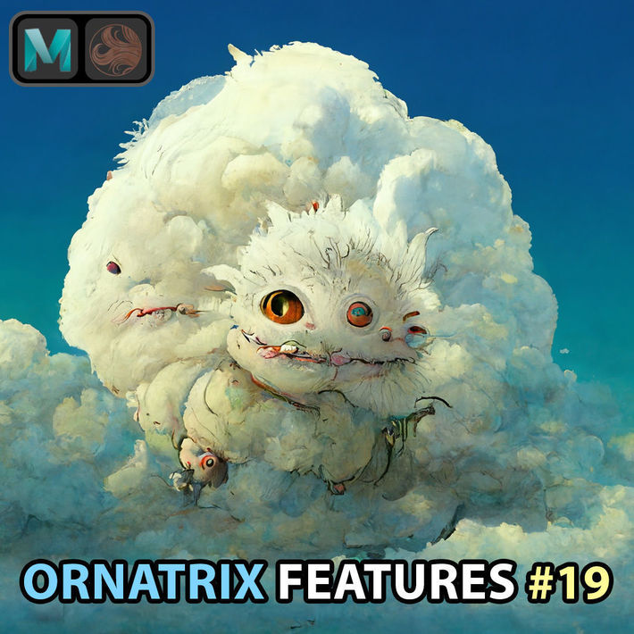 Ornatrix Features #19 - Scale Elastic Mode in Maya.