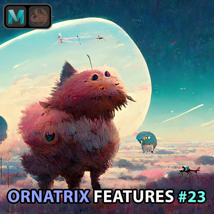 Ornatrix Features #23 - The Create brush in Maya.