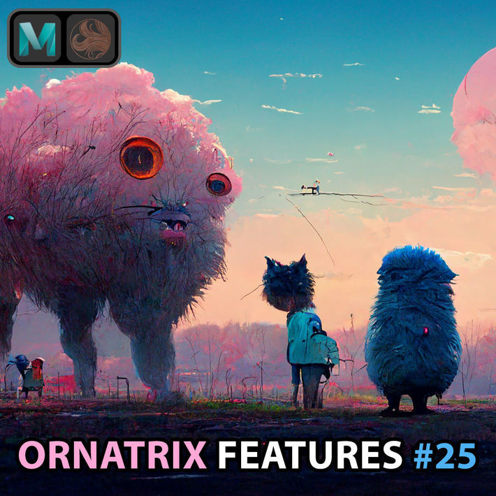 Ornatrix Features #25 - Quickly create a ponytail with Surface Comb in ...