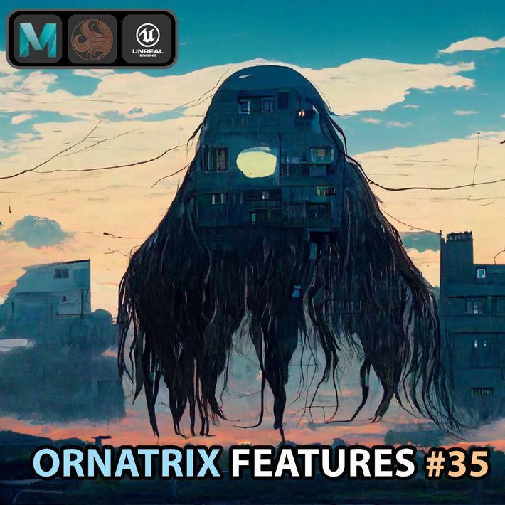 Ornatrix Features #35 - Export to UE4 with Vertex Color from Maya.