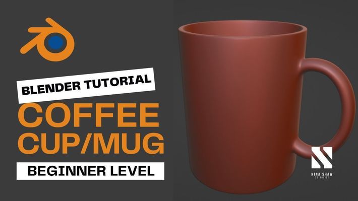 How to Model a Coffee Cup | Blender Beginner Tutorial