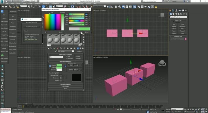 Remove all 3ds Max Materials from the objects in your scene