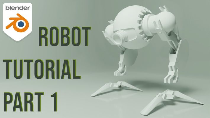 Blender Robot Modeling Tutorial Part 1