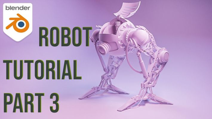 Blender Robot Modeling Tutorial Part 3