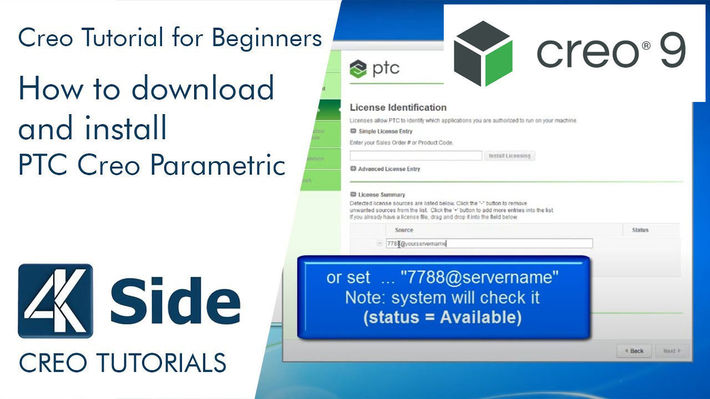PTC Creo 9.0 tutorial: How to download and install PTC Creo 9.0