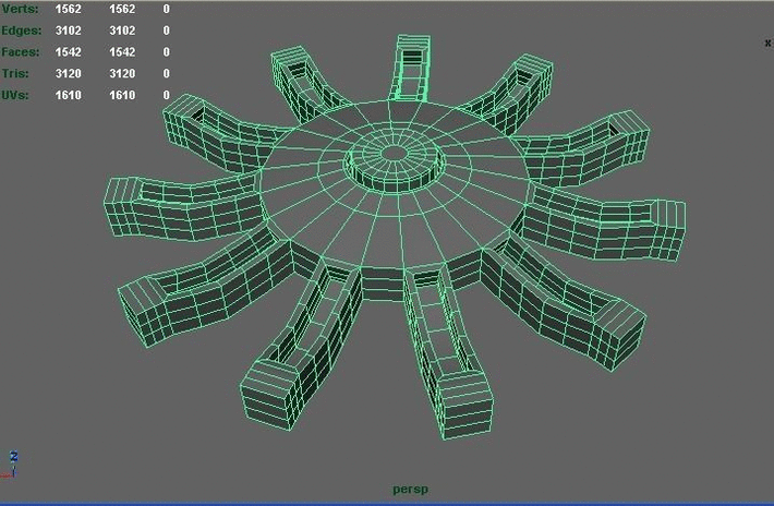 Modeling a Wheel in Maya | CGTrader