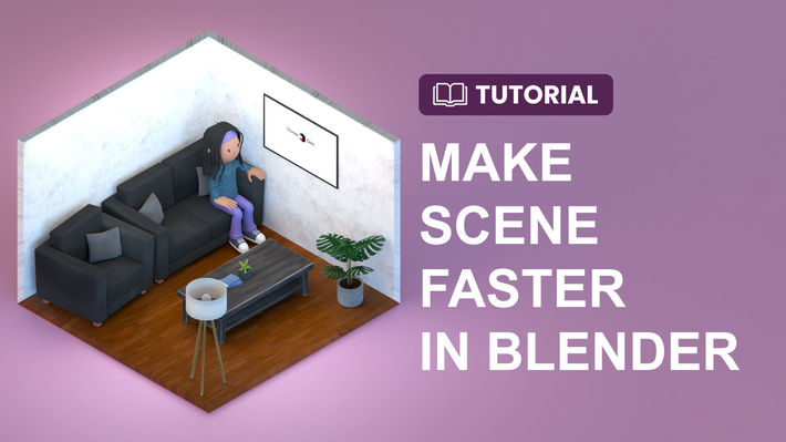 How to make great scenes faster in Blender