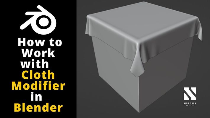 How to work with Cloth Modifier in Blender