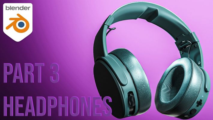 Blender Headphones Materials Tutorial [Part 3]