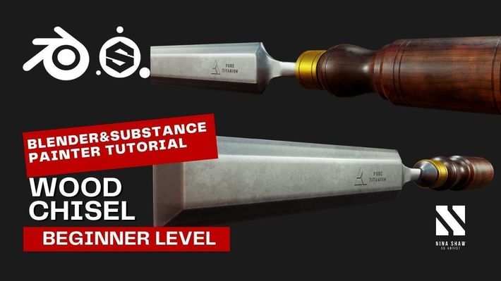 Game Asset Chisel | Blender/SubstancePainter