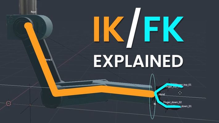 IK and FK Explained under 3 minutes