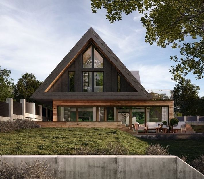 Cabin Style Villa | Time Lapse | 3D Modeling in 3ds Max