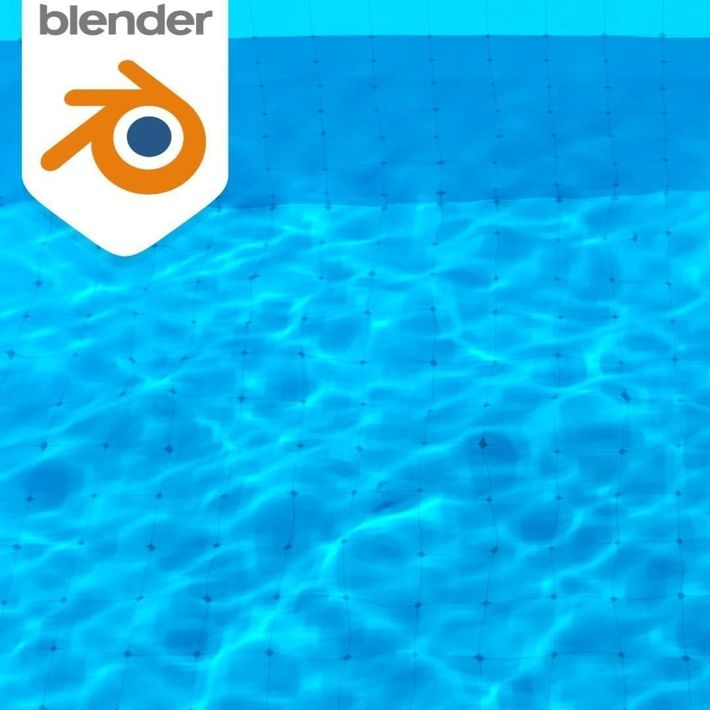 How to make a realistic swimming pool | Blender 3.6 Tutorial
