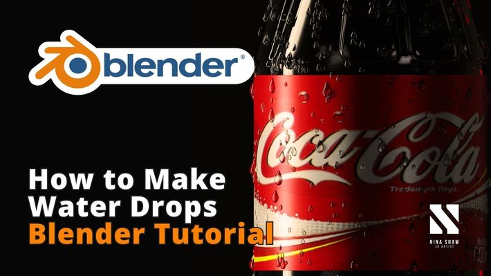How to make Water Drops | Blender Tutorial