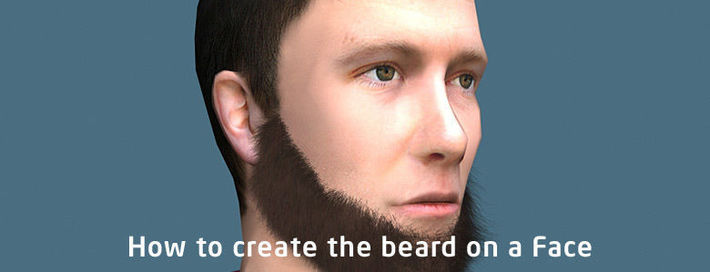Modeling a beard in 3Ds Max