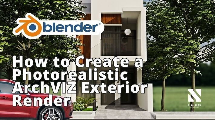 How to Create a Photorealistic ArchVIZ Exterior Render in Blender