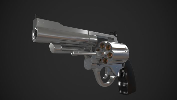 How a Revolver Works | 3d Revolver Animation