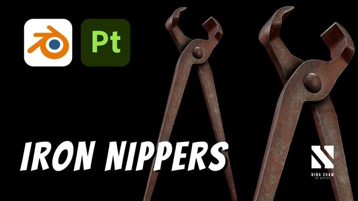 Iron Nippers | Blender/Substance Painter