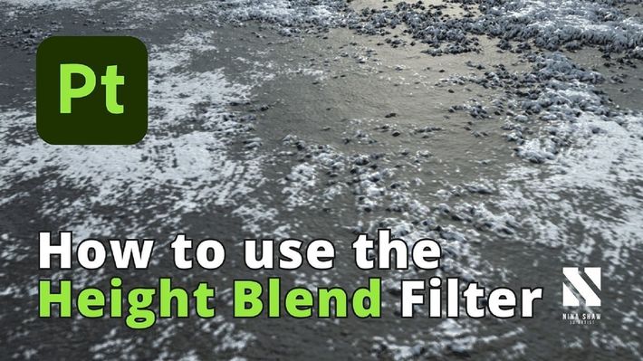 How to use the Height Blend Filter in Substance Painter