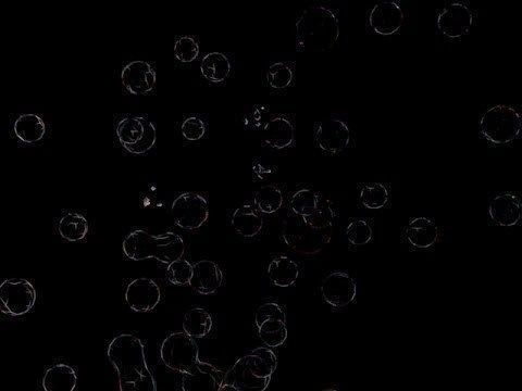 Realistic soap bubble particles, material and rendering