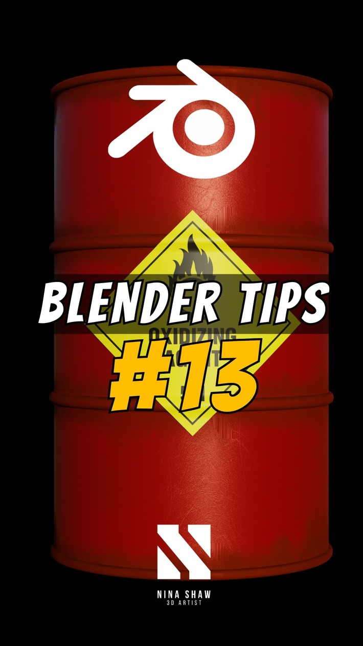 Blender tip#13 | How to Add Decals To 3D Models