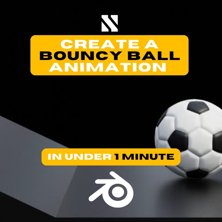 How to create a Bouncy Ball animation in Blender