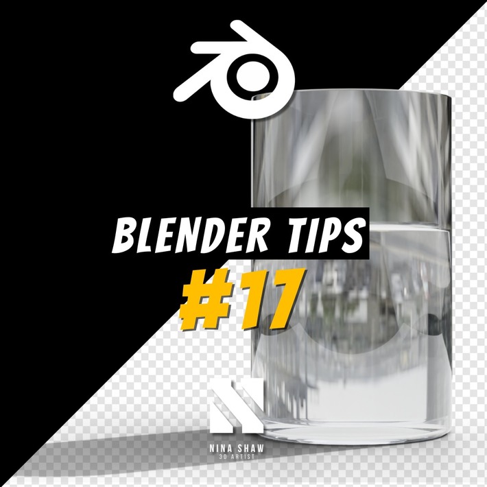 Blender tip#17 | How to render transparent background with shadow in Blender