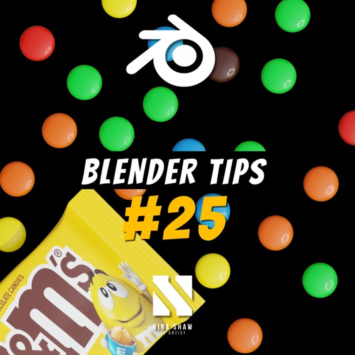 Blender tip#25 | How to easily Randomize Colors in Blender