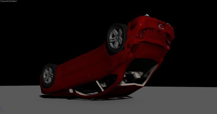 Making a Car Explosion Part 2: Car body deformation