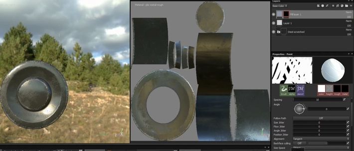 How to add alphas to Blender model with Substance Painter | CGTrader