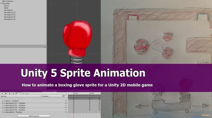 Unity 2d Sprite animation