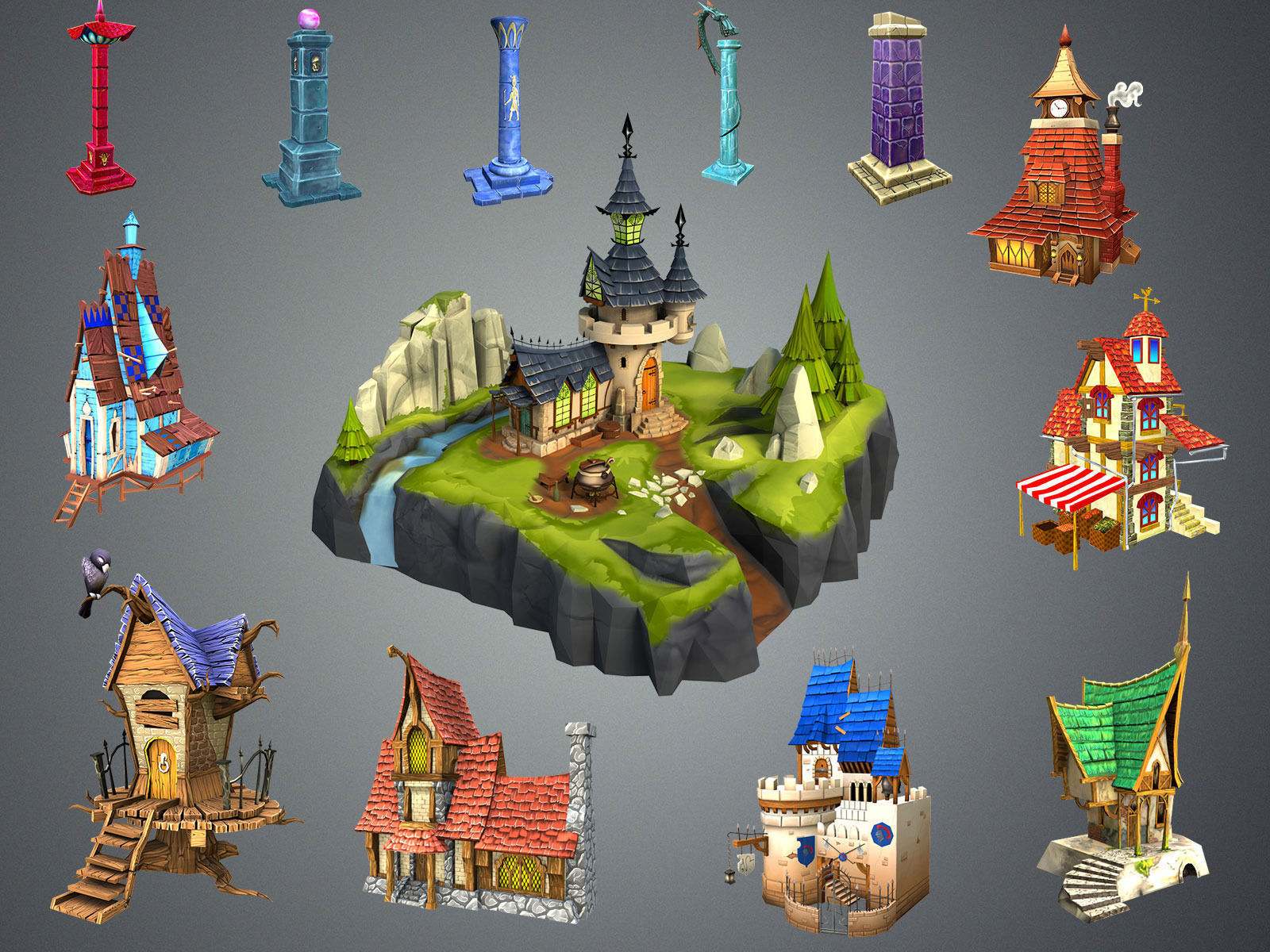 CG Low-Poly Challenge Winners! - Blog | CGTrader