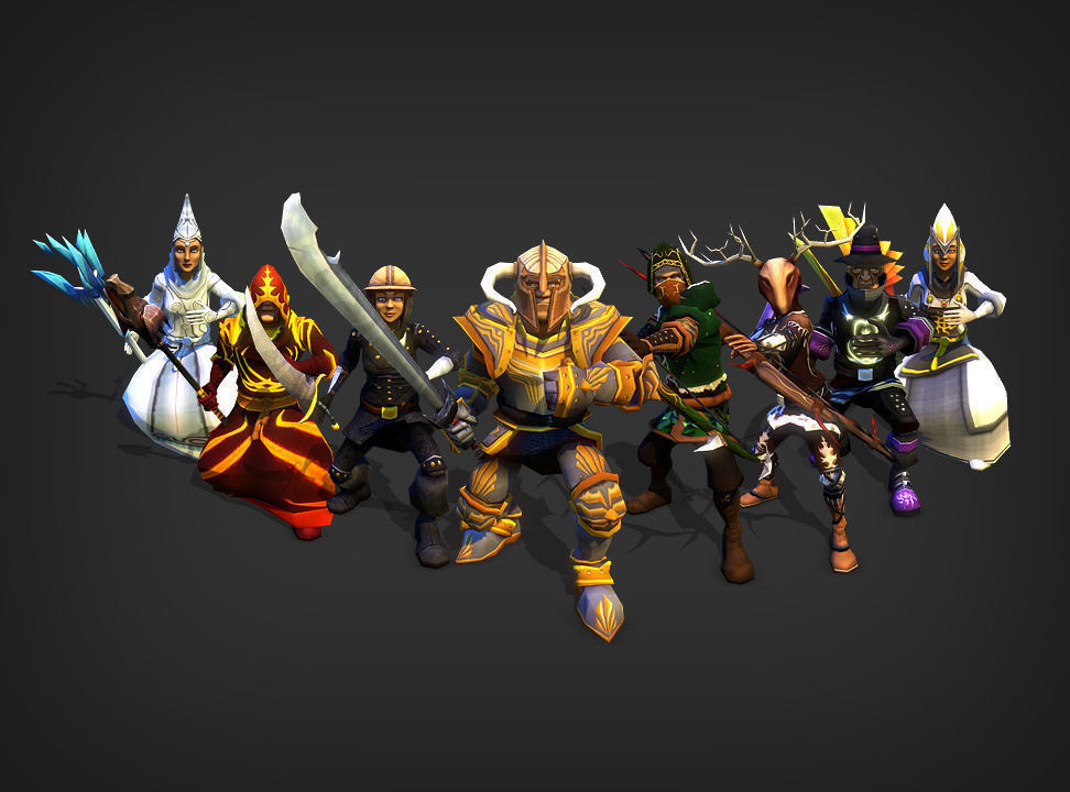 Top 7 Low Poly Character Models Created This May - Blog | CGTrader