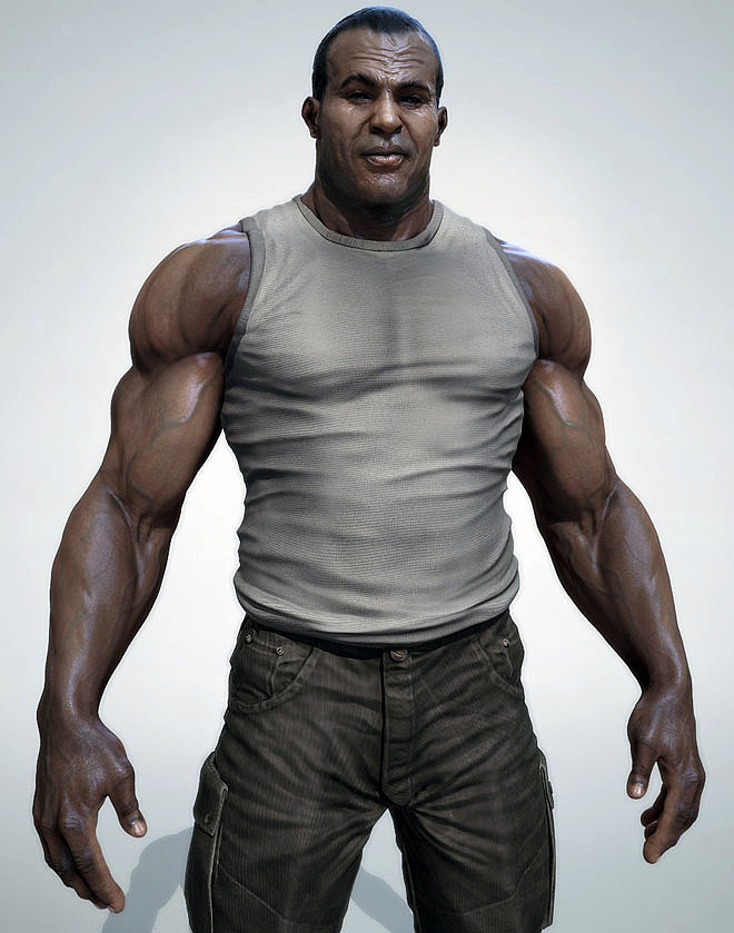 Digital Artists Create 32 Incredibly Realistic Male 3D Models - Blog ...